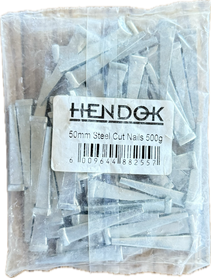 Hendok Nail Steel Cut 50mmx500g
